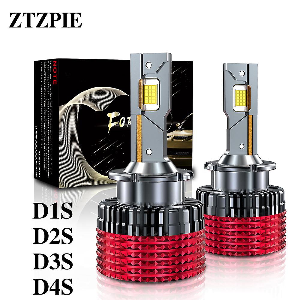 120w 2pcs-6500k 80000lm Canbus D1s D2s D3s D4s Led Headlight 7035 Chip Lamp Canbus Powerful Car ...
