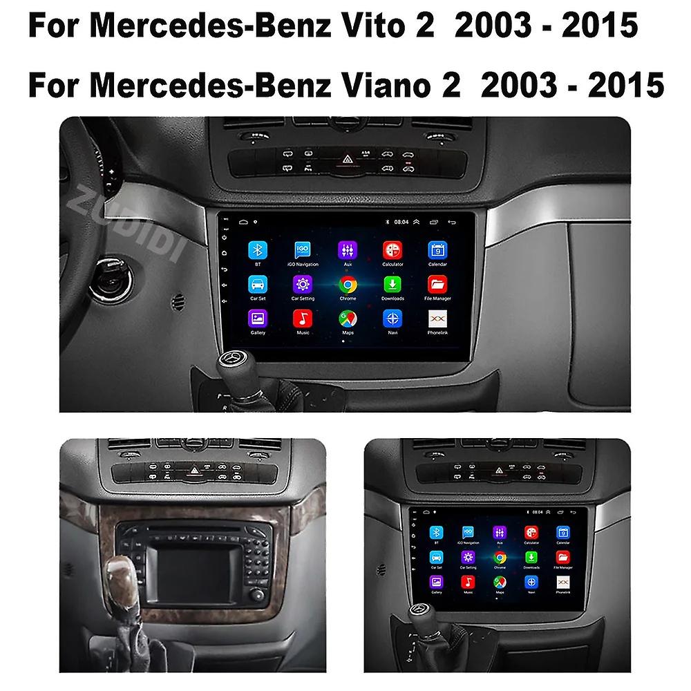 For Benz Vito 2 Viano 2 W639 2003- 2015 Android Car Radio Multimedia ...