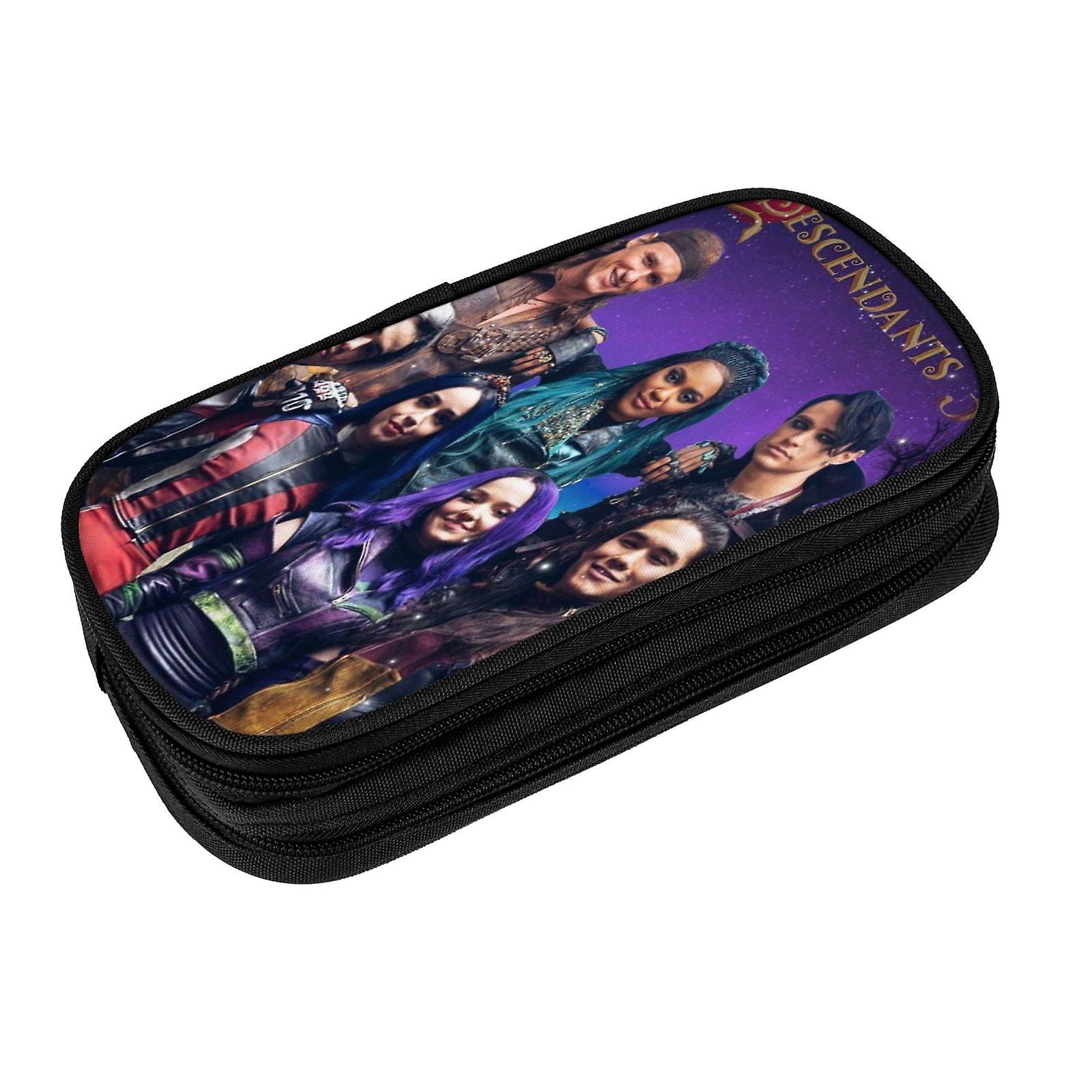 Descendants Pencil Pouch Case Makeup Bag Large Capacity Zipper Cosmetic ...