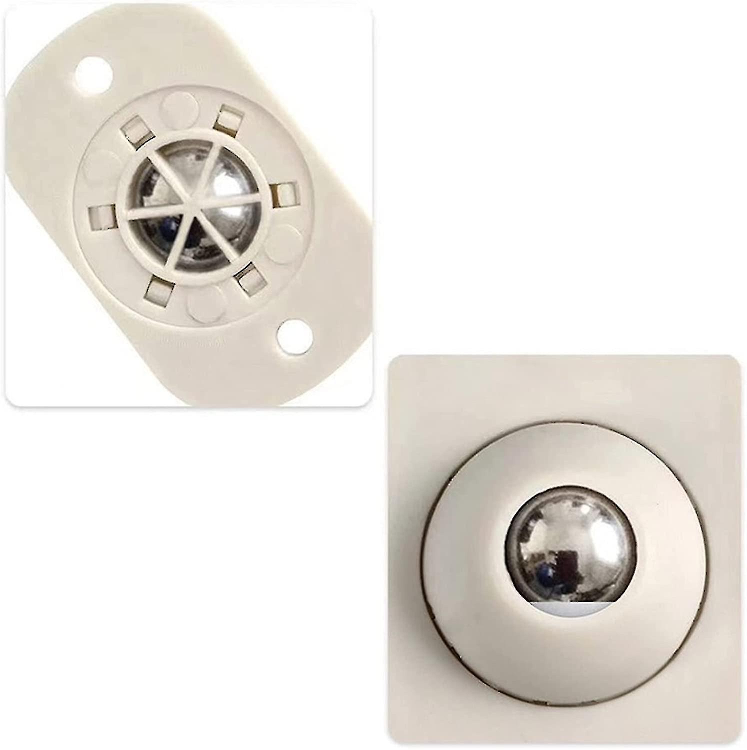 12 Pcs Mini Self Adhesive Caster, Plastic Ball Transfer Casters ...