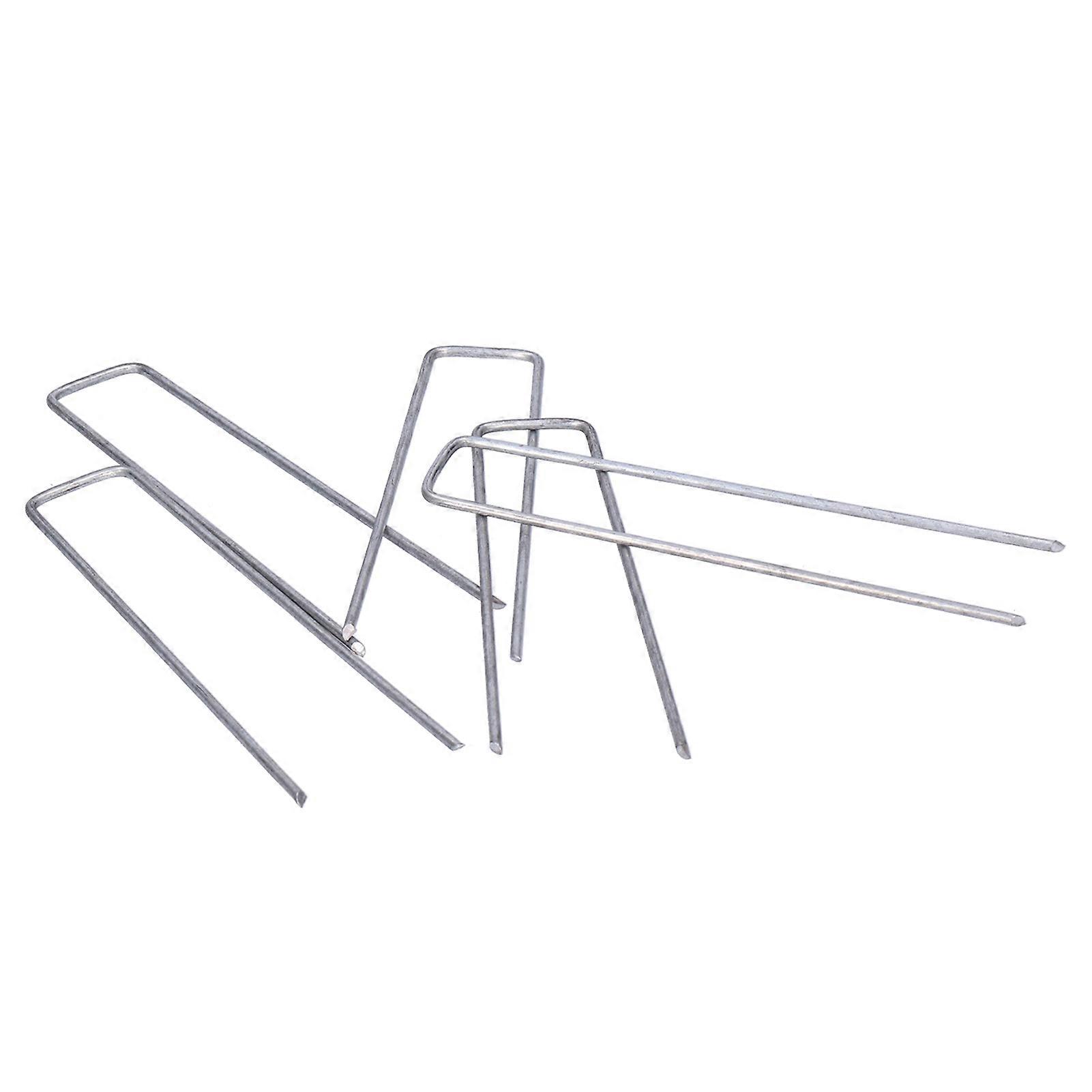 Landscape Pins U Shaped Turf Pin Ground Staples 50PCS for Securing ...