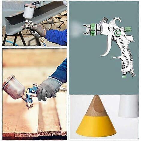 Professional High Pressure Paint Gun Air Spray Gun Kit Gravity Feed ...