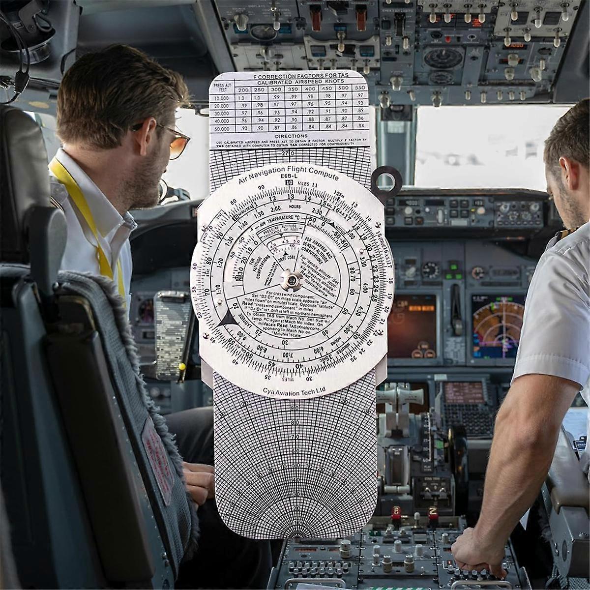 E6B Metal Flight Computer,Aviation Aluminum Flight Computer,Aviation ...