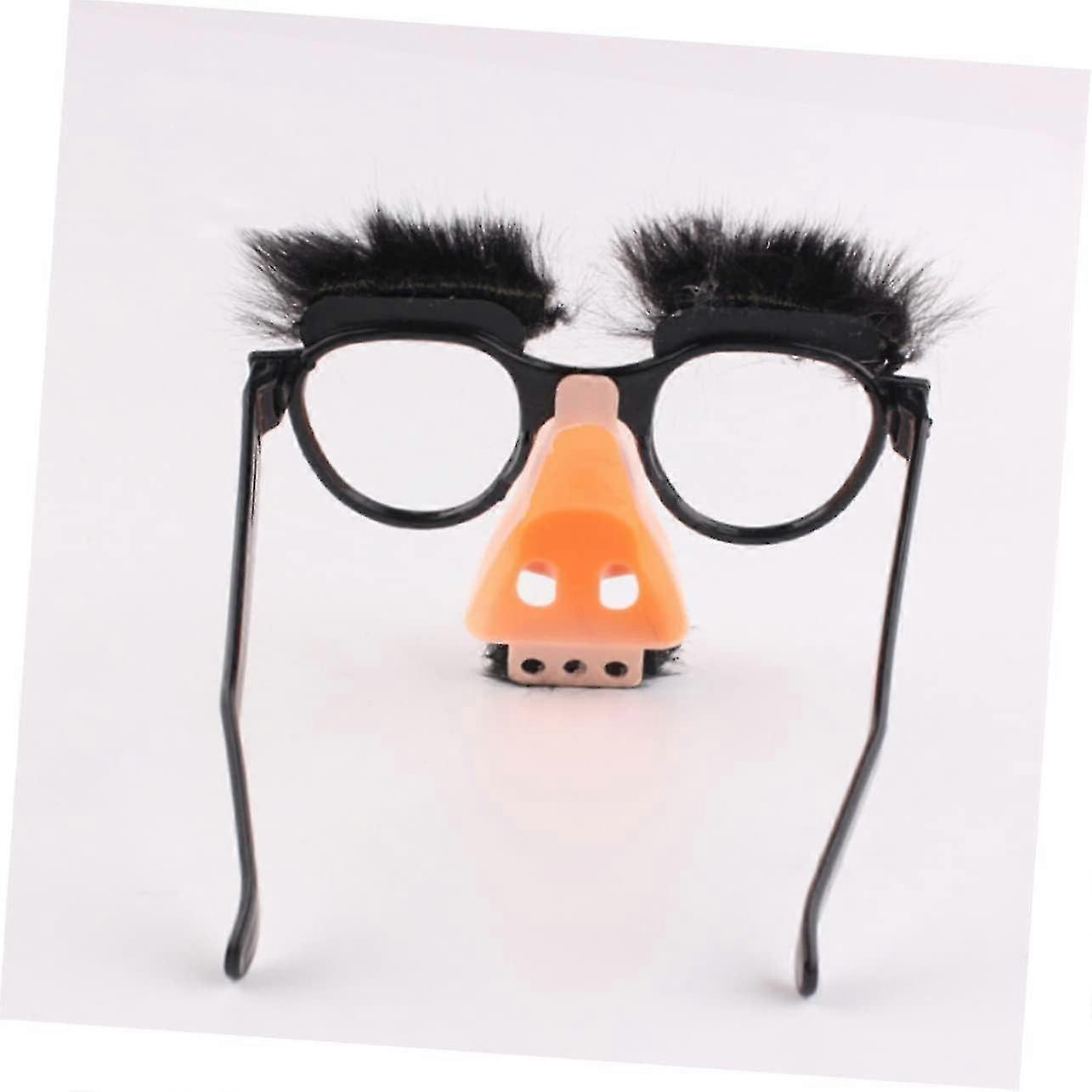 4 Pcs Halloween Fake Nose Funny Glasses With Nose Mustache Party Prop ...