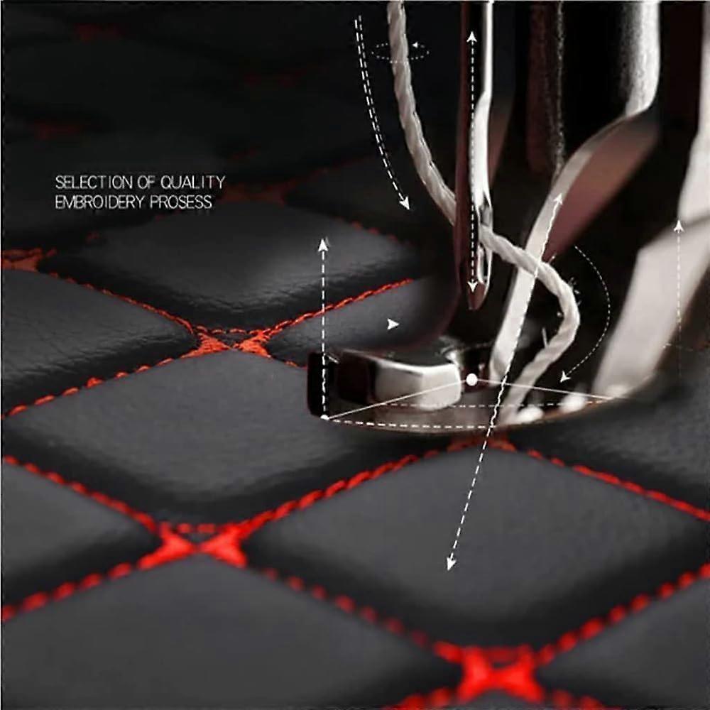 Exquisite Car Leather Boot Liner for BMW X5 2014-2018 7seats, Rear ...