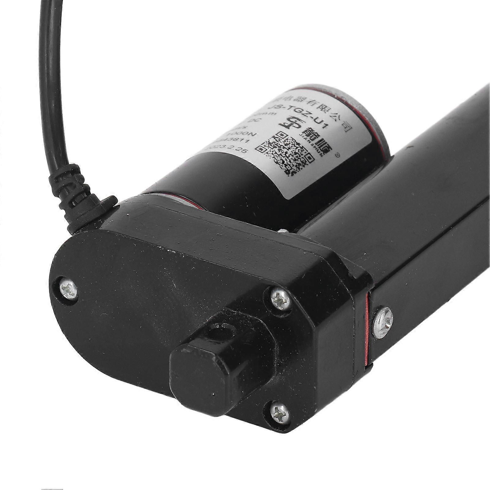 Linear Electric Actuator 1000N 200mm Stroke IP65 Black Linear Actuator ...