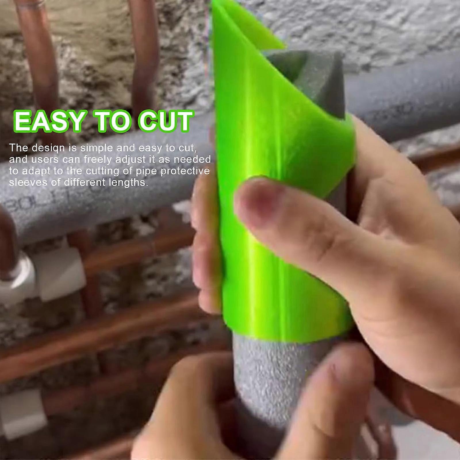 Foam Pipe Heat Insulation 45 Degree Cutting Guide Efficient Pipe ...