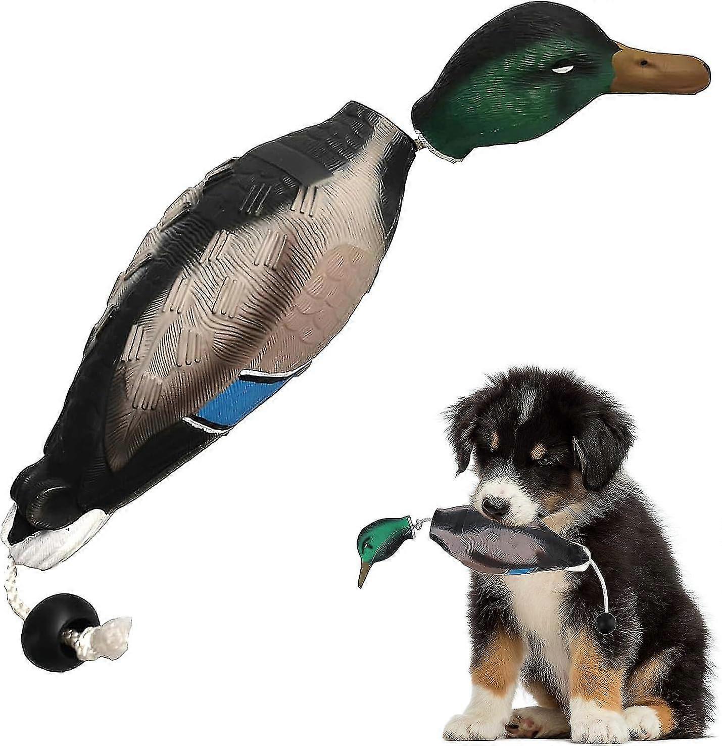 Duck Dummy Bumper Mimics Dead Duck Bumper Toy for Training Puppies or ...