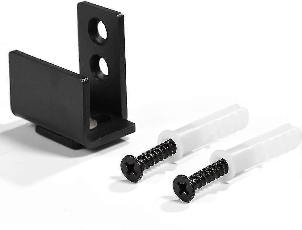 Barn Door Base Plate Guide Heavy Duty Base Plate Guide Black Carbon ...