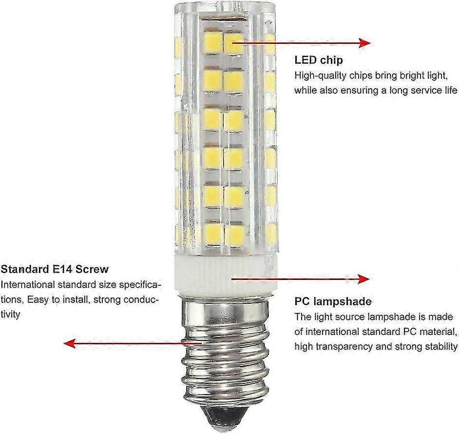 E14 LED Light Bulbs, Cooker Hood Light Bulb, Corn Light Bulb, Pack of 4 ...