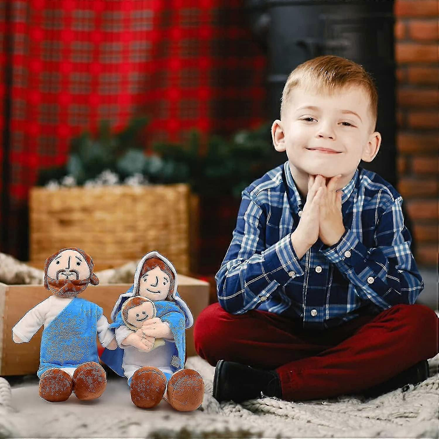 30cm Jesus Plush Toy My Friend Jesus Stuffed Doll Christ Religious ...