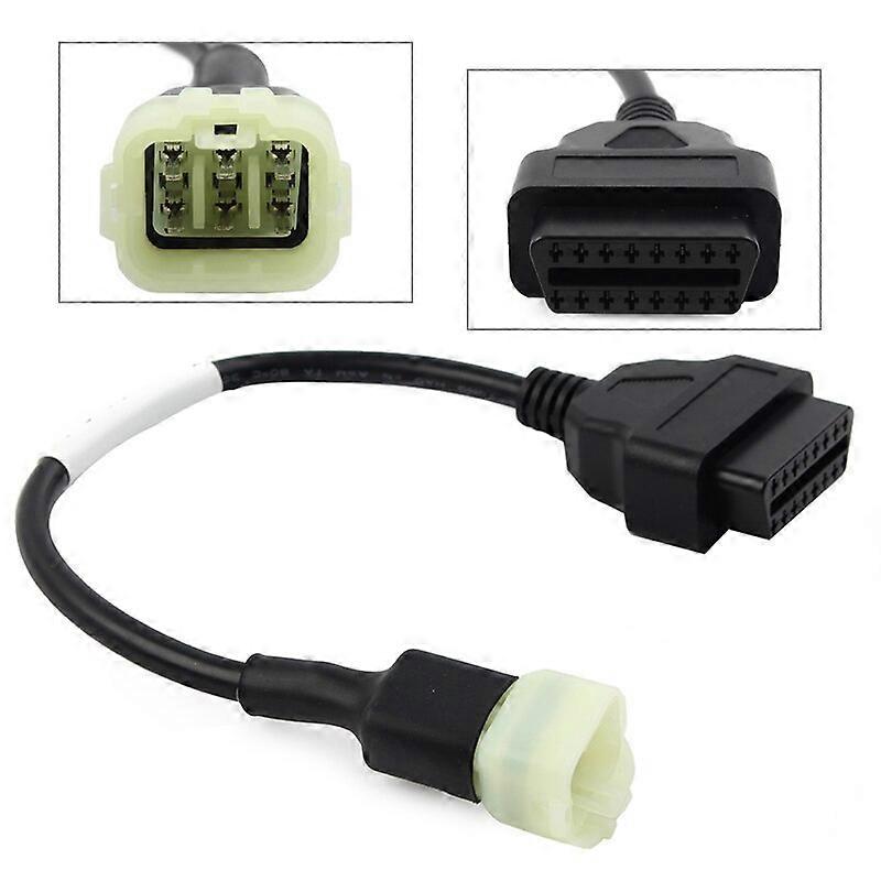 Motor Vehicle Parts Motorcycle 6 Pin OBD Motorcycle Connector ...