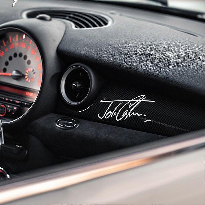 Car Interior For mini sticker JCW stickers mini cooper accessories f56 ...