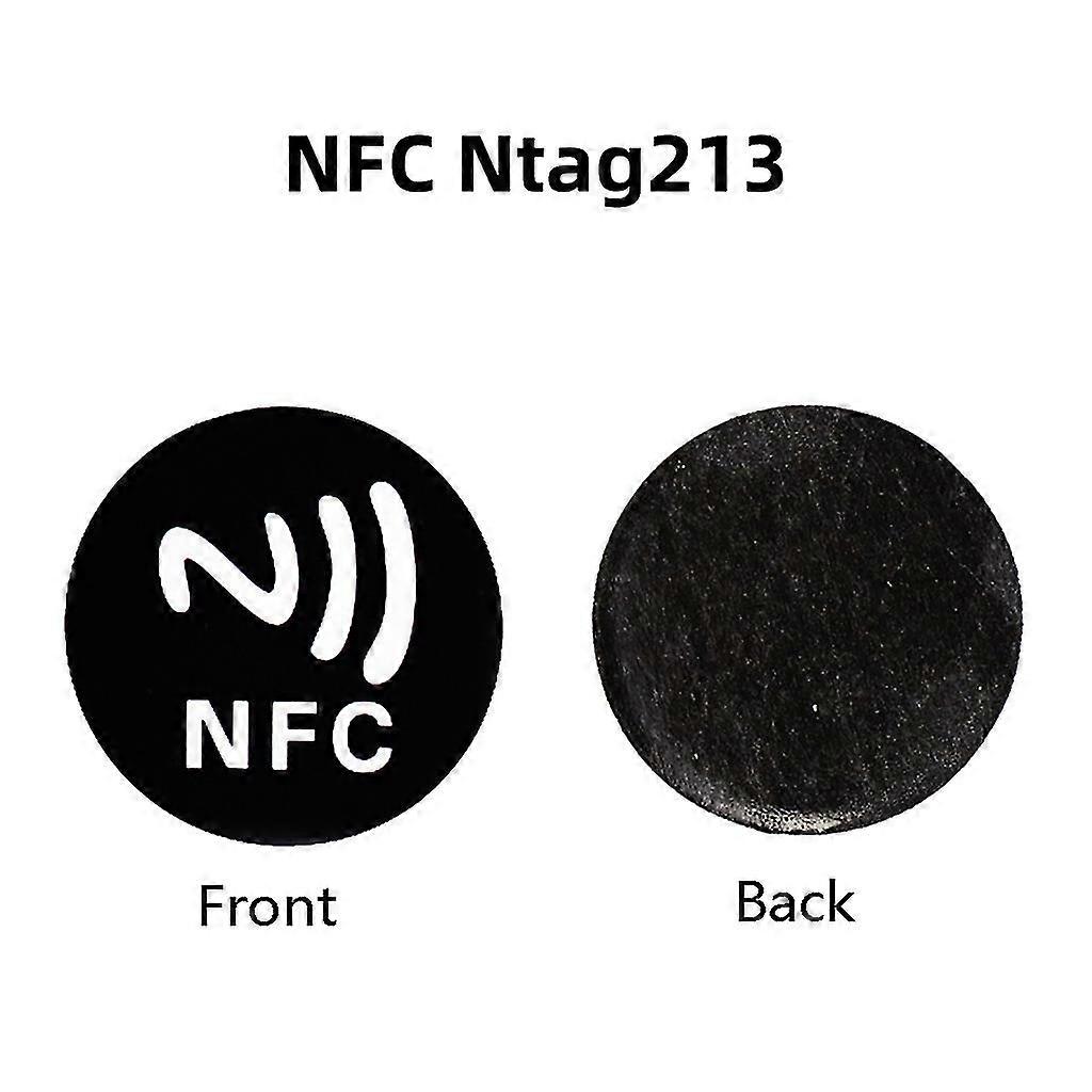 Adhesive Nfc Ntag213 Stickers Card Anti Metal Compatible With Tagmo Ios13 6pcs | Fruugo UK
