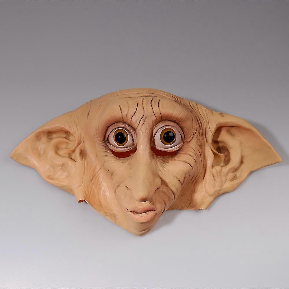 Halloween Dobby Elfin Mask Cosplay Funny Animal Elf Long Nose Latex ...