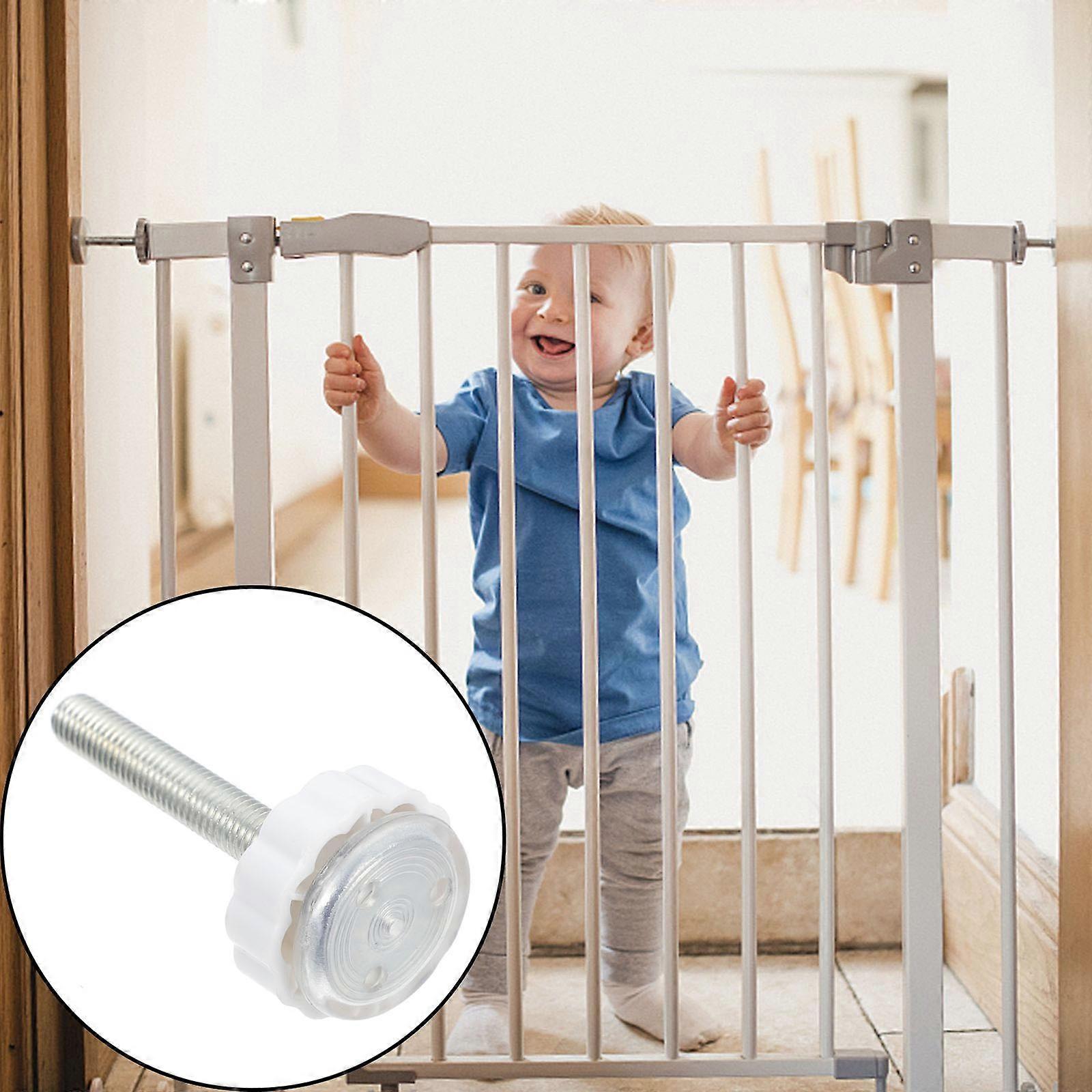 4pcs Baby Gate Threaded Spindle Rods Baby Gate Adapter Gate Spindle ...