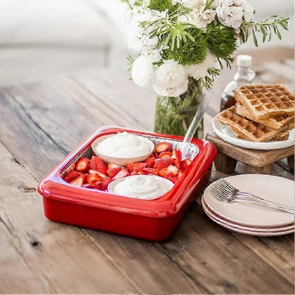 Large Aluminium Foil Trays Heat Resistant Portable Foil Pans Holder for ...