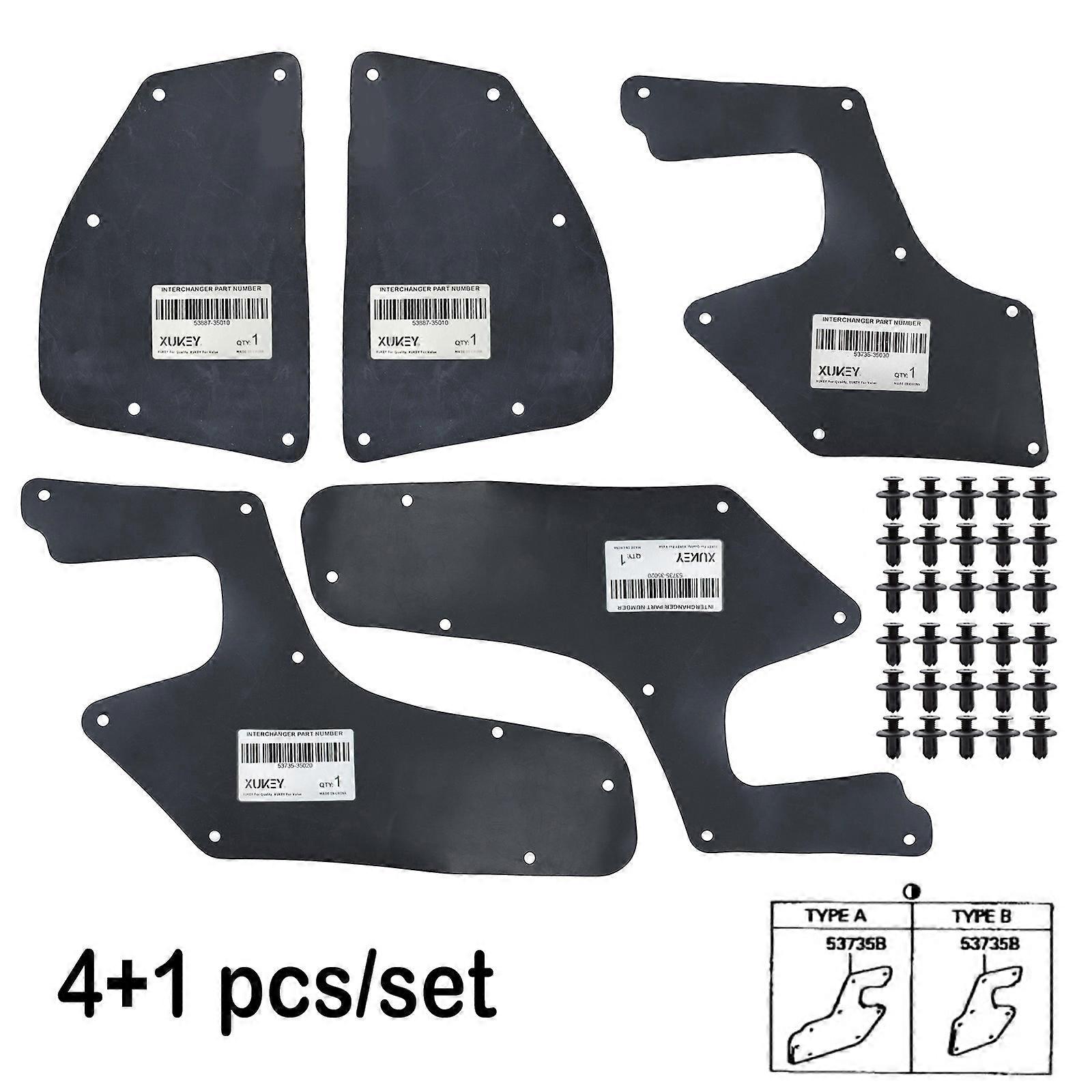 5X For Toyota 4Runner N180 3rd Hilux Surf SW4 1996-2002 Inner Fender ...
