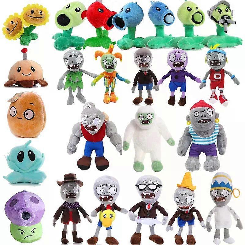 Plants Vs Zombies Stuffed Toys Sunflower WallNut Cherry Bomb Peashooter ...
