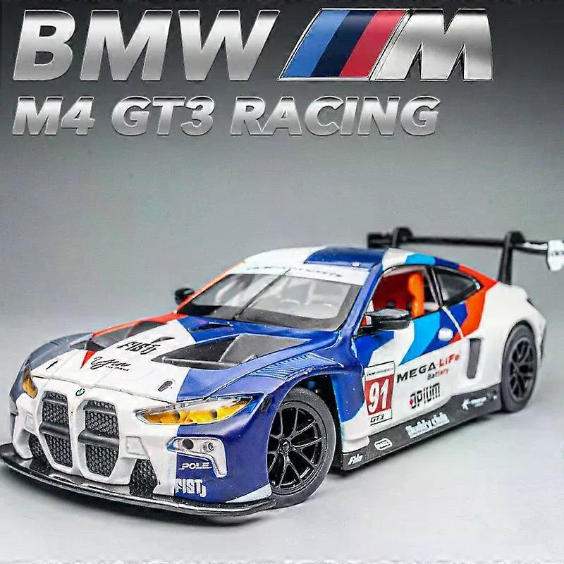 1:24 M4 GT3 Alloy Sports Car Model Diecast Metal Toy Car Vehicles Model ...