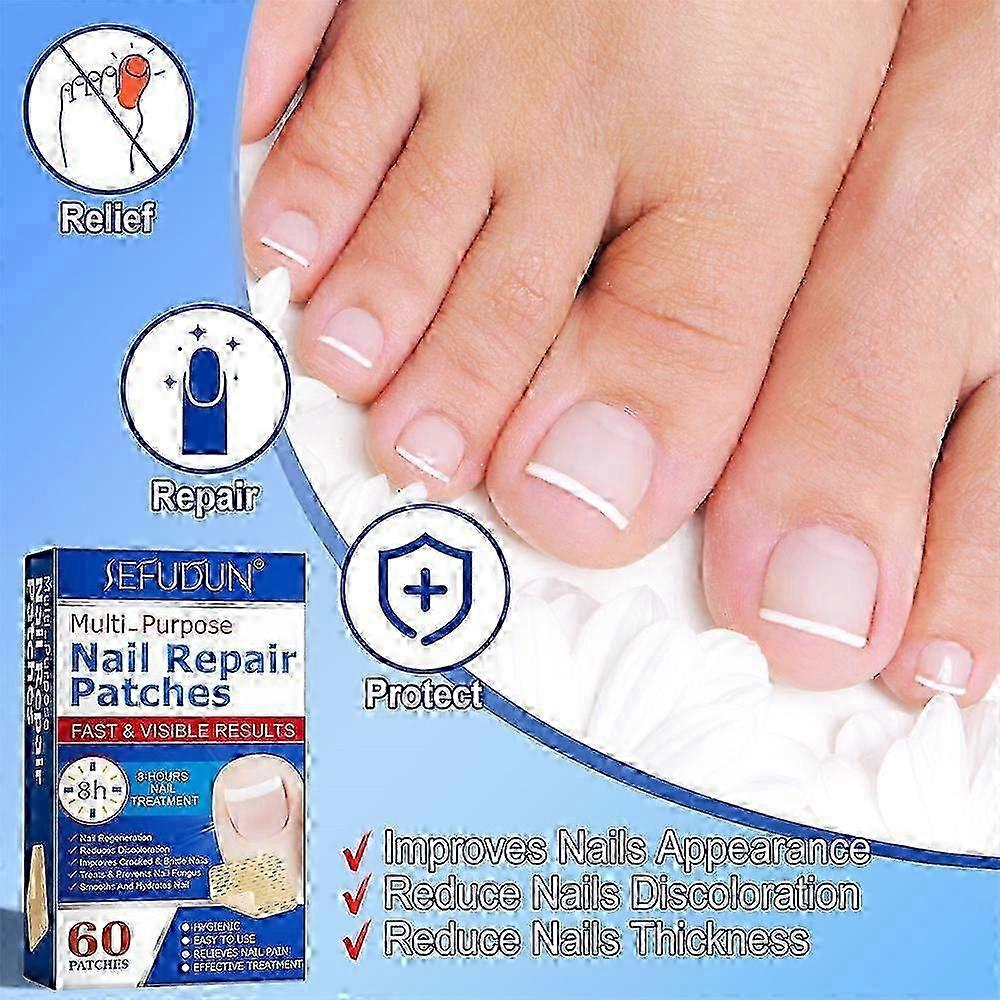 Fungal Nail Treatment Patch, Nail Repair Patches Fungal Nail Repair ...