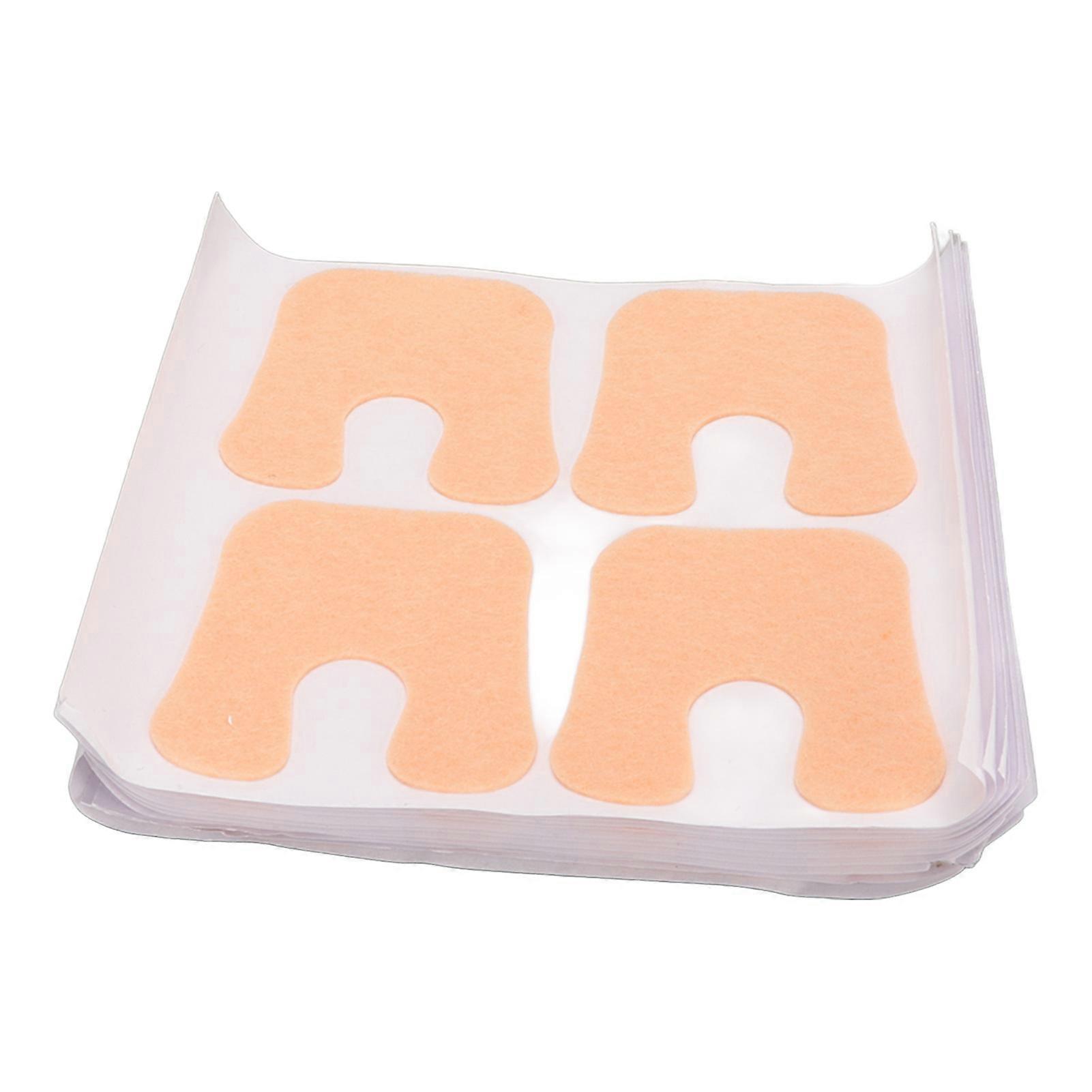 12 Sheets Felt Forefoot Cushion Self Adhesive U Shape Prevent Callus ...