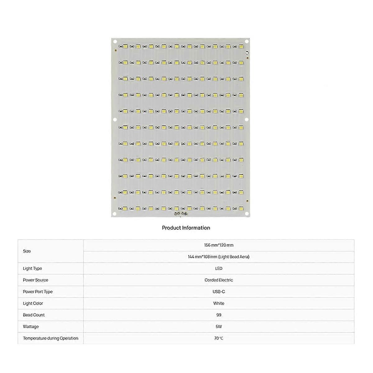 10pcs for Bambu CMYK LED Backlight Board CMYK Lithophane LED Backlight ...