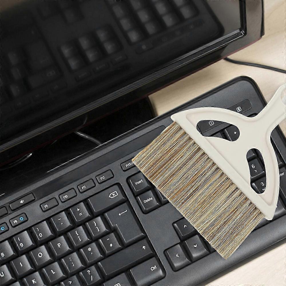 1 Set Cleaning Brush and Dustpan Desktop Sweep Broom Compatible with ...