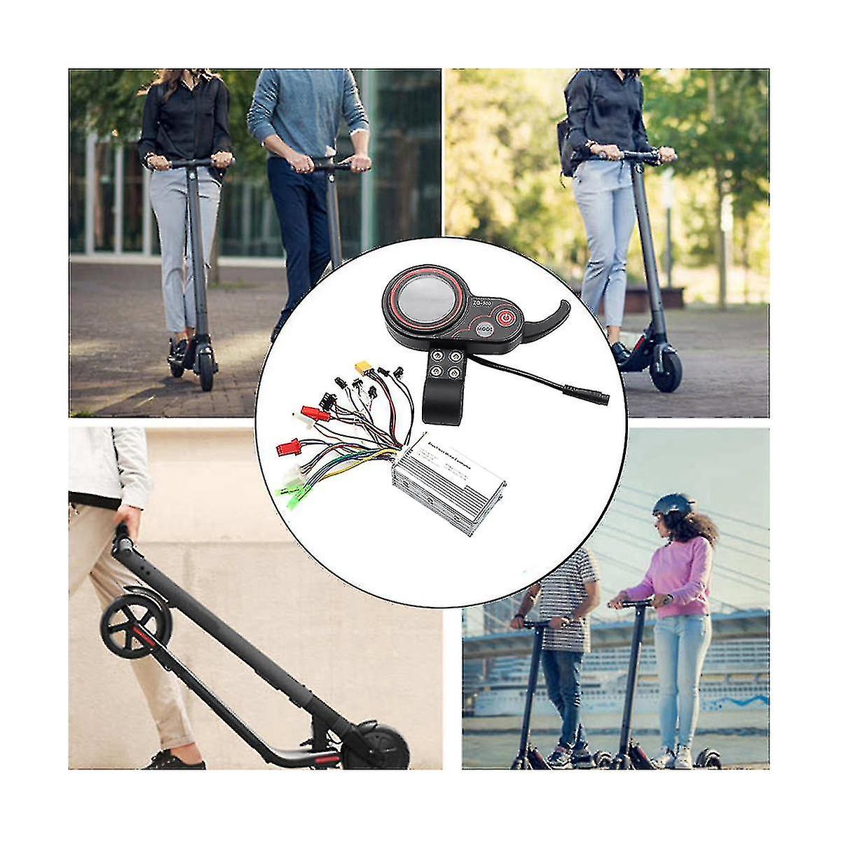 36v Controller+zq-100 Mileage Meter Speed Adjustable Electric Scooter ...
