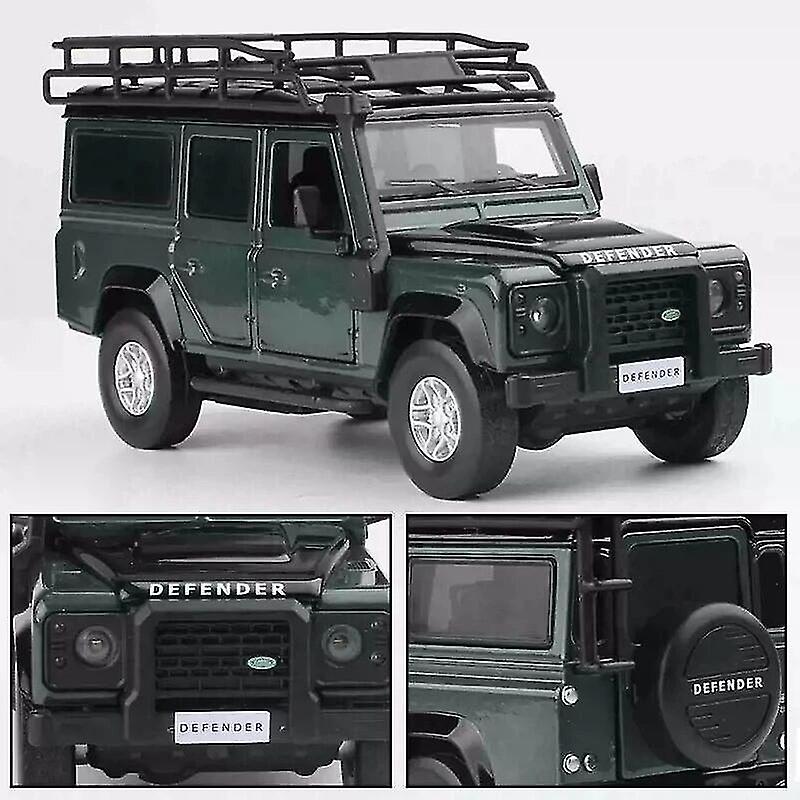 1:32 Land Rover Defender Alloy Car Model Diecasts & Toy Metal Off-road ...
