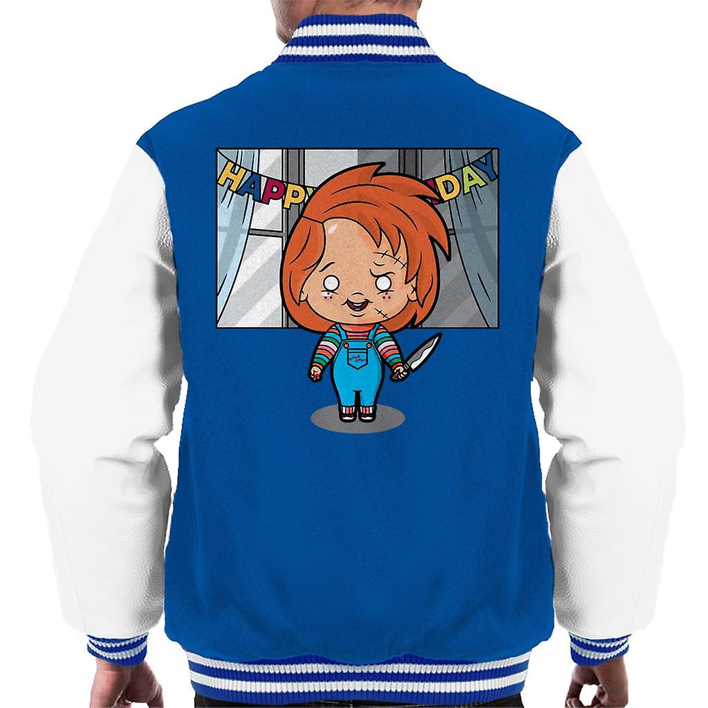Chucky Happy Birthday Kawaii Men's Varsity Jacket | Fruugo US