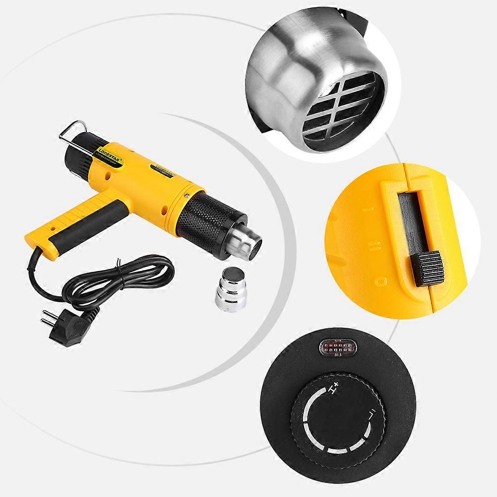LODESTAR 1800W 220V Electric Hot Air Gun Handheld Heat Adjustable DIY ...