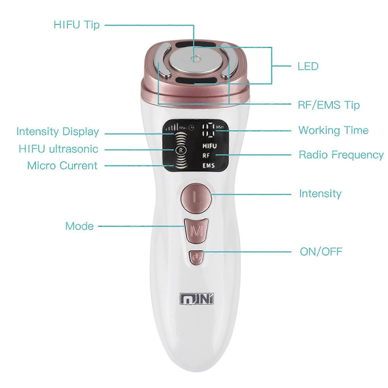 Mini HIFU Machine,Portable Mini Face HIFU Machine With 3 Modes 5 Levels,Professional ...