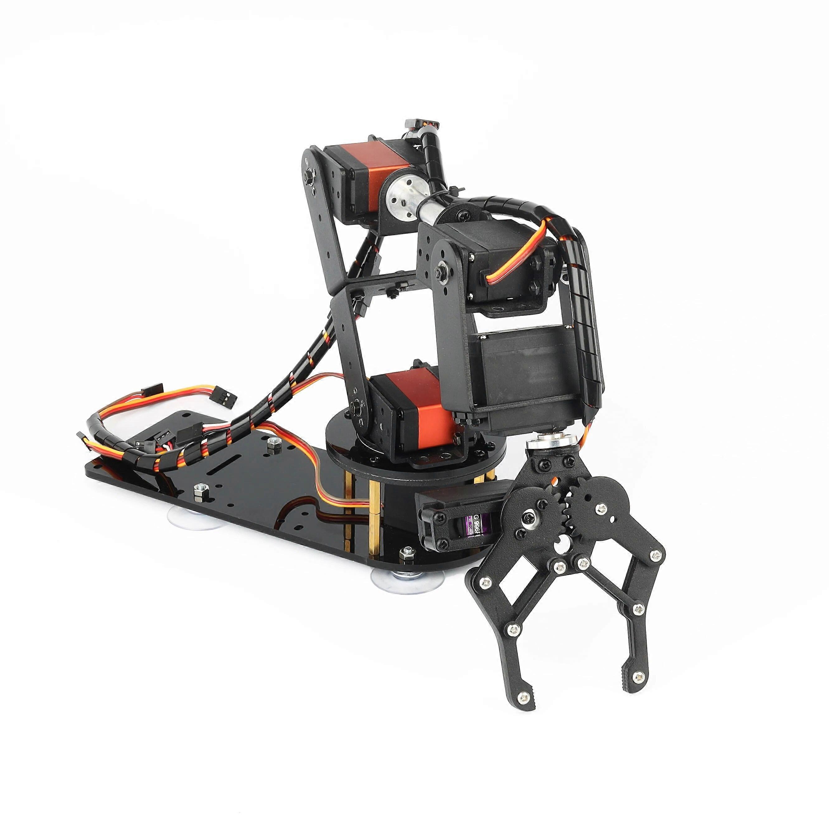 6 DOF robotarm med MG996 180/360 graders roterande bas för Arduino Arm ...