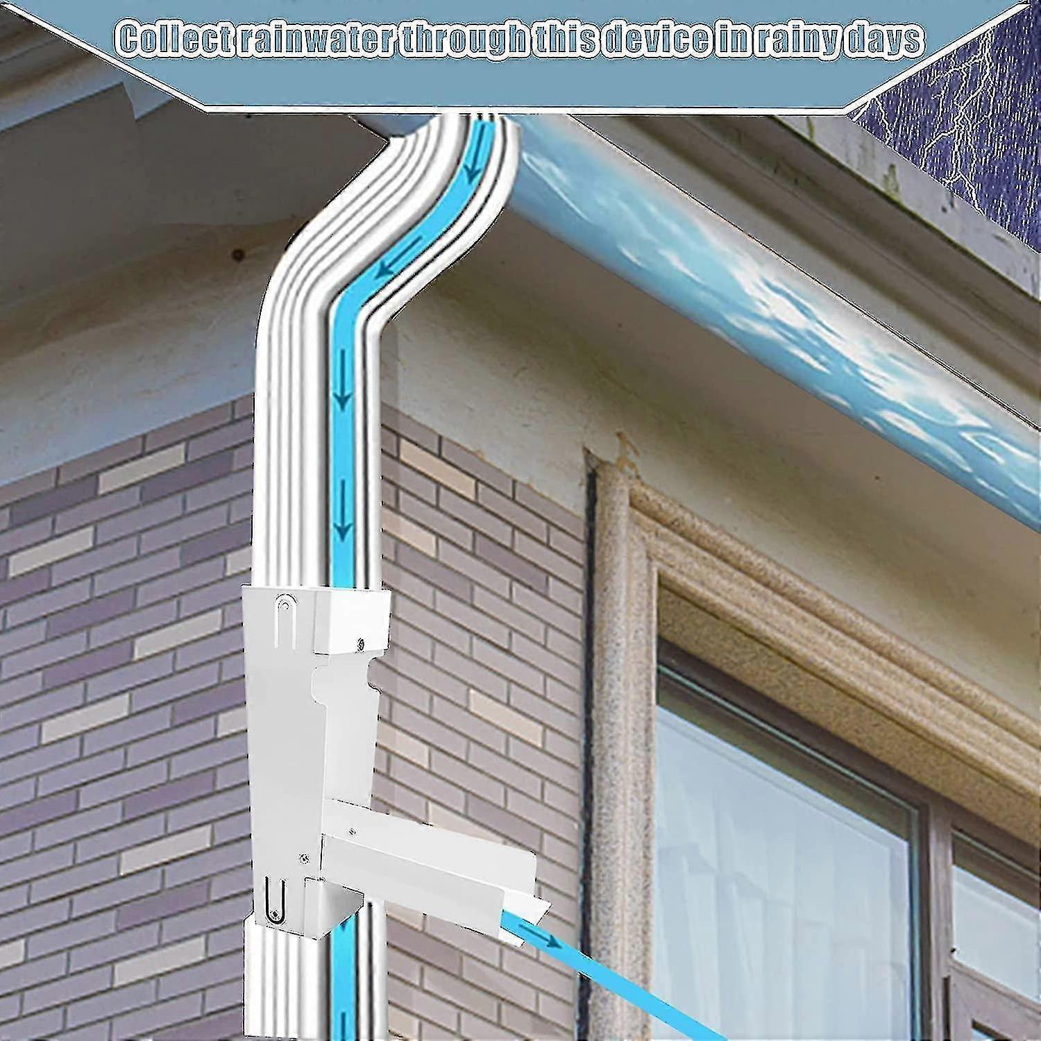 Rainwater Collection System, Rain Barrel Diverter Catching Collection ...