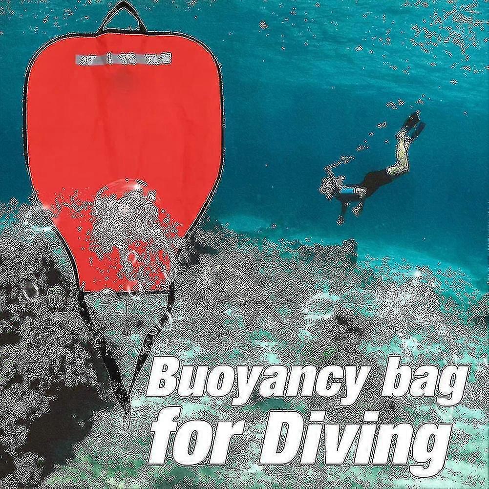 Scuba Diving Nylon Lift Bag,high Visibility Buoyancy Bag With Bottom ...