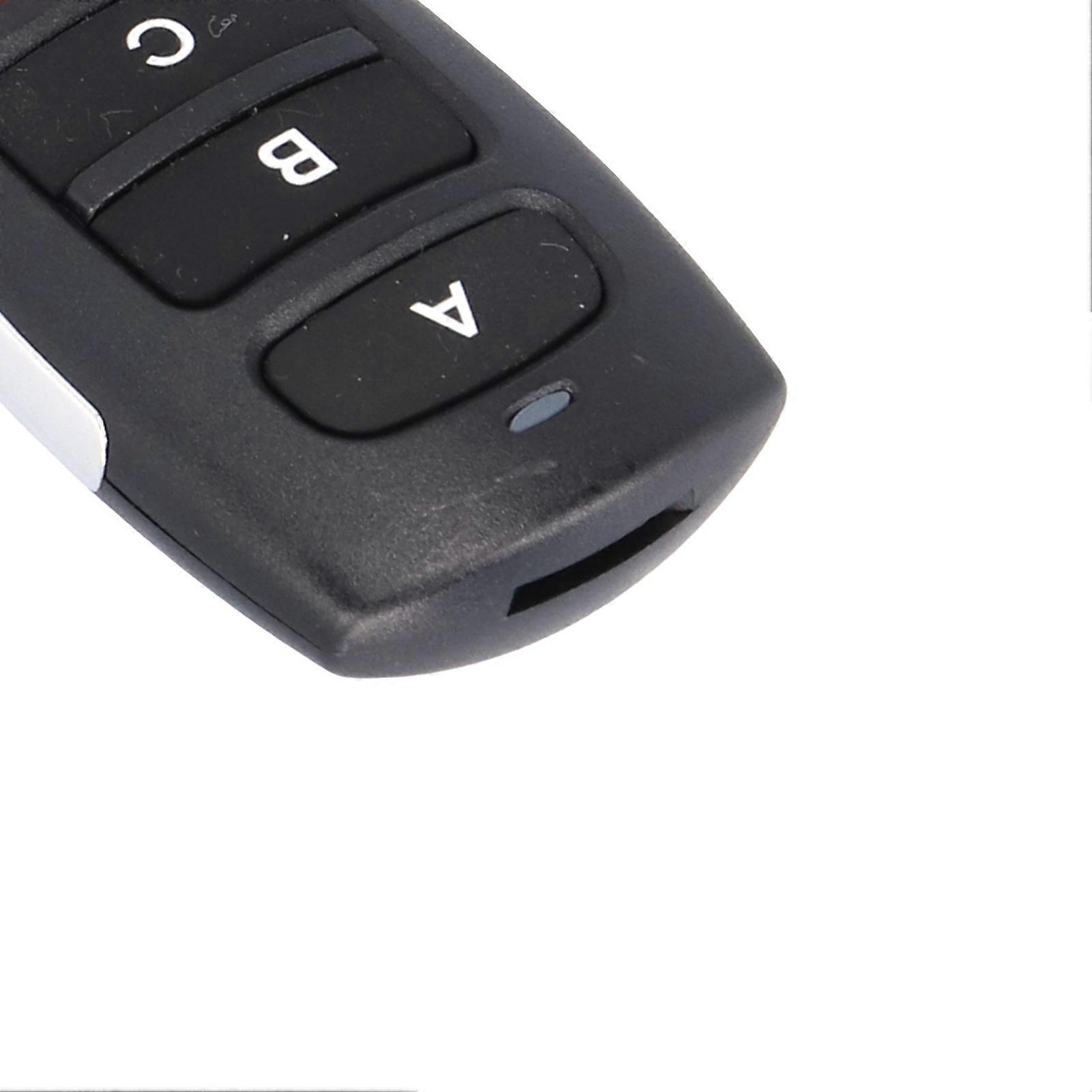 433mhz Garage Door Remote Control Key Replacement 4 Buttons Cloning ...