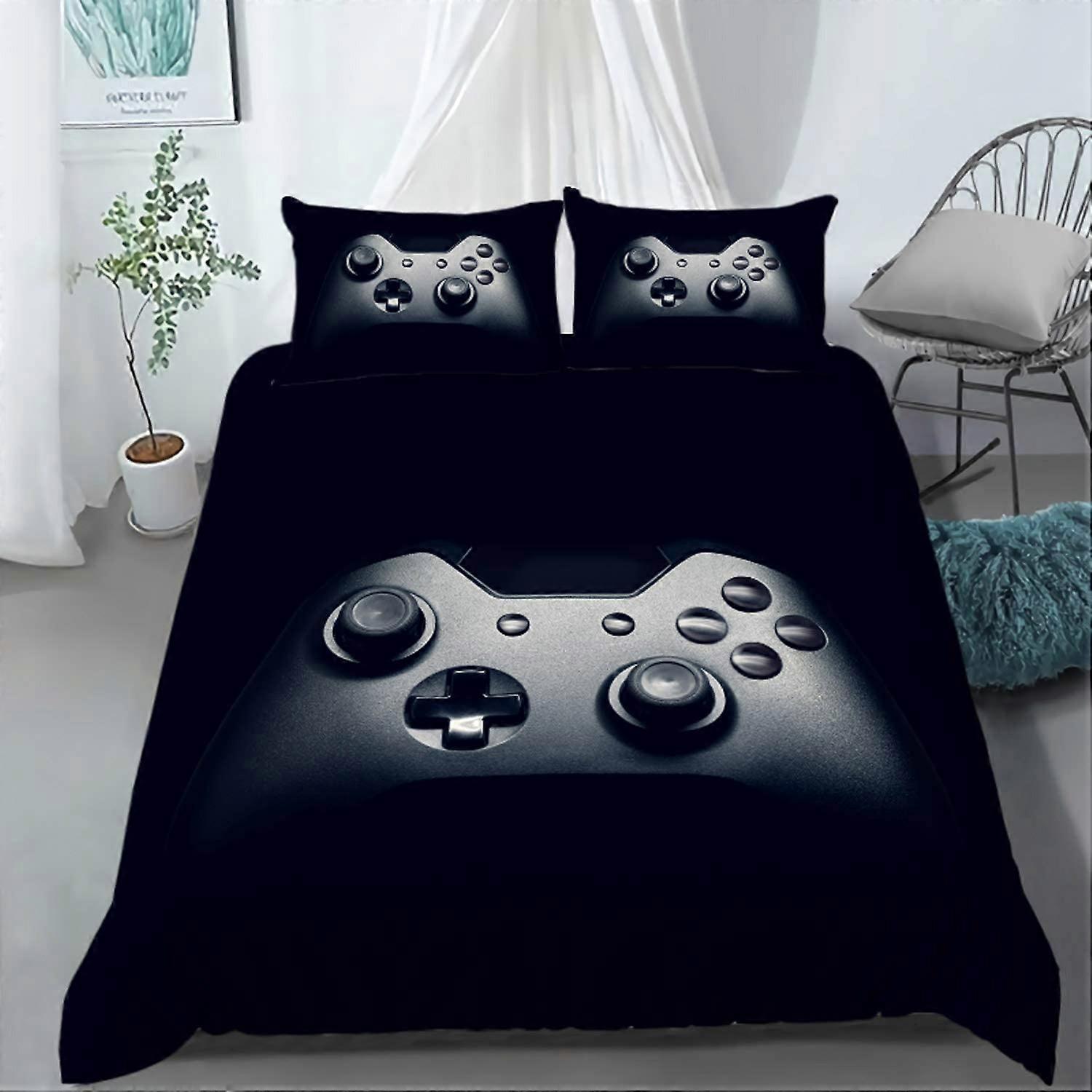 Gaming Duvet Cover Set King Size, Gamer Bedding Sets for Teen Boys ...