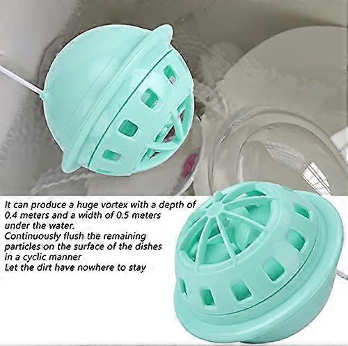 Minidiskmaskin, bärbar USB-driven högtrycksvågsturbodiskmaskin med 2 ...