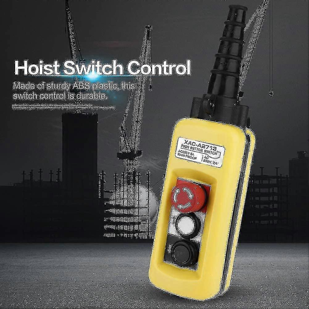 Xac-a2713 Suspension Hoisting Controller with Chain Crane Push Button Switch | Fruugo UK