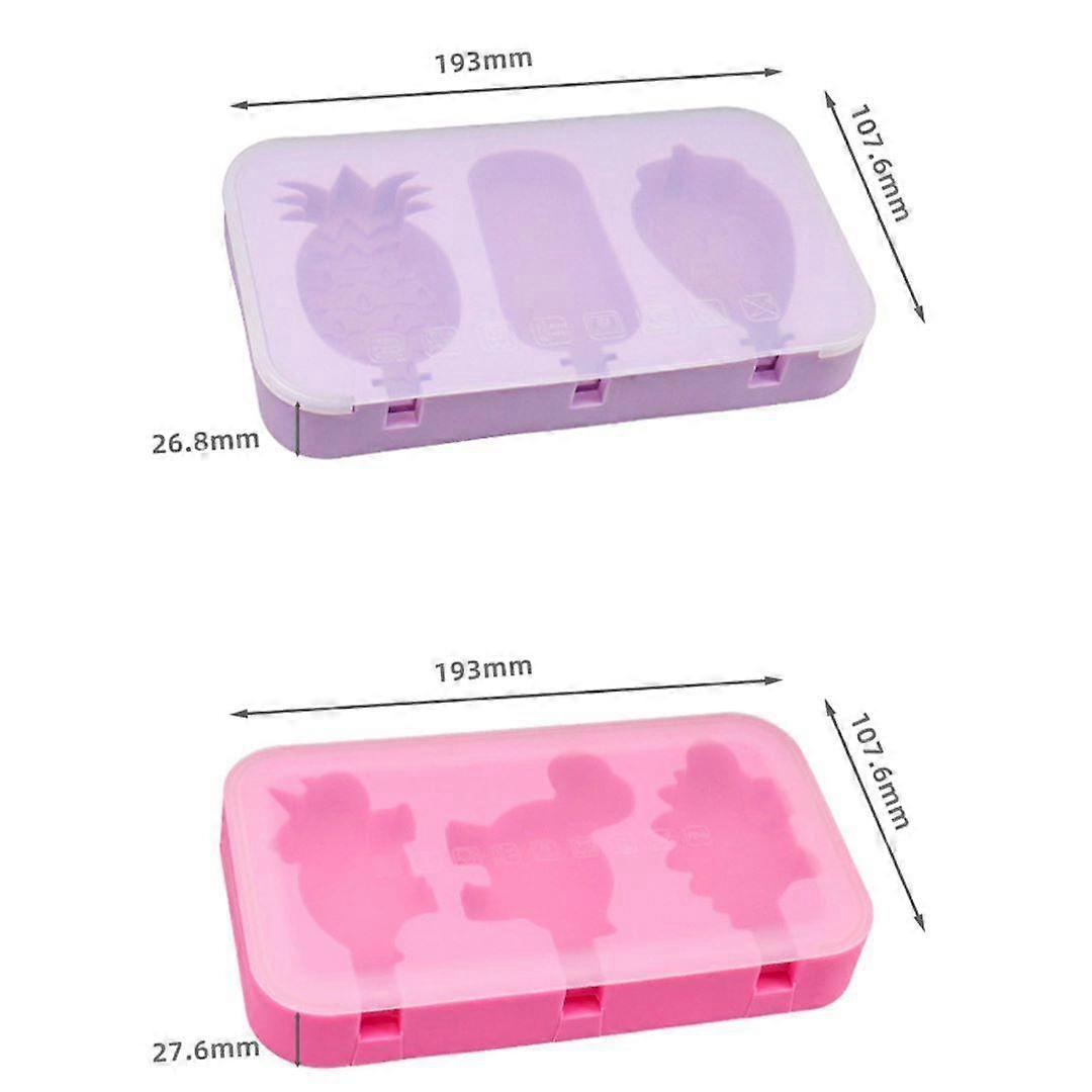 Ice Lolly Moulds, Silicone Children's Ice Cream Moulds, Popsicle Moulds ...