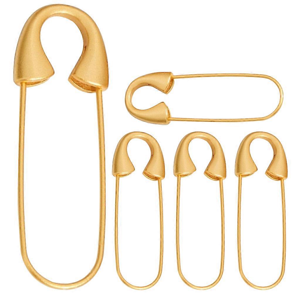 5Pcs Metal Brooches Pin DIY Metal Pins Clothes Pin Metal Brooch Pin for ...