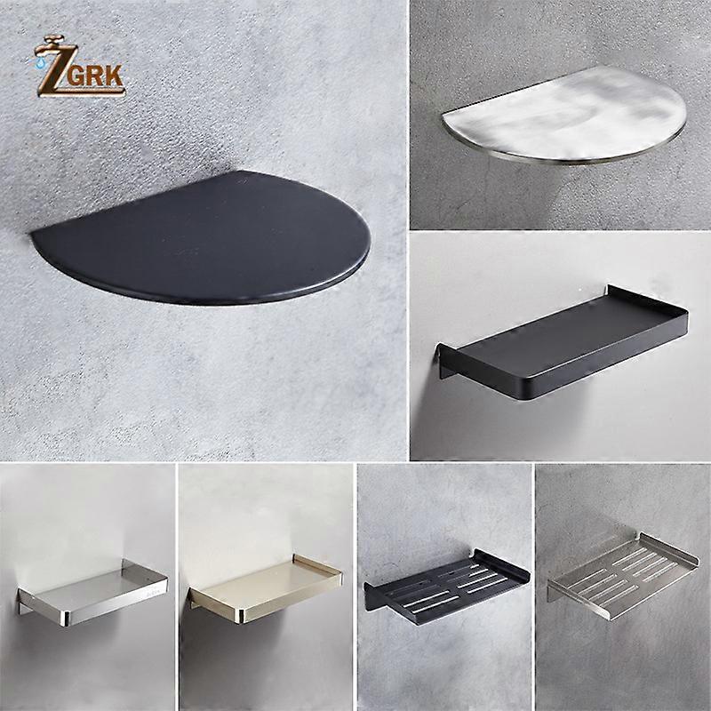 Zgrk Bathroom Shelf Phone Storage Rack Shelves Stainless Steel Phone ...
