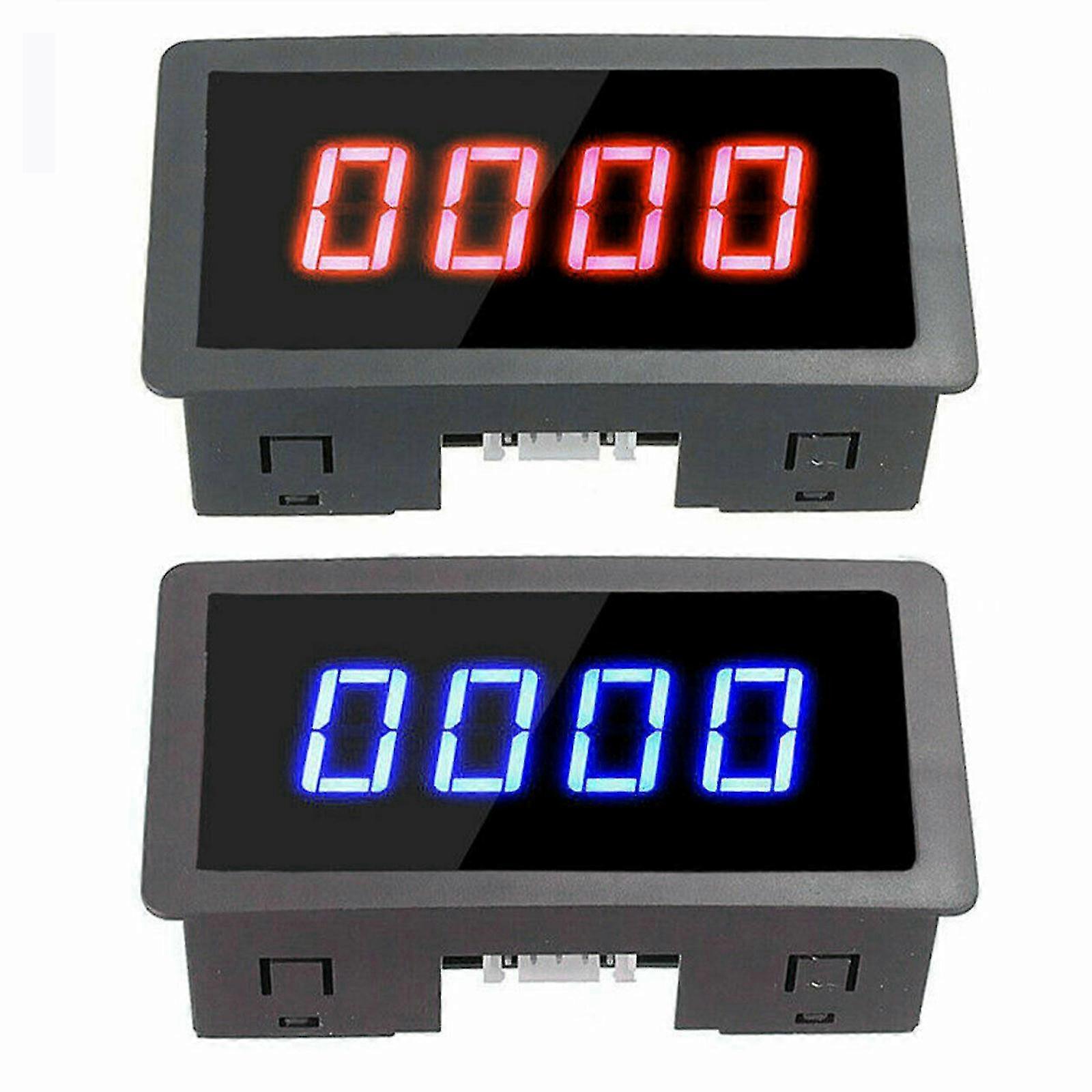 Digital Led Tachometer Rpm Speed Meter + Hall Proximity Switch Sensor ...