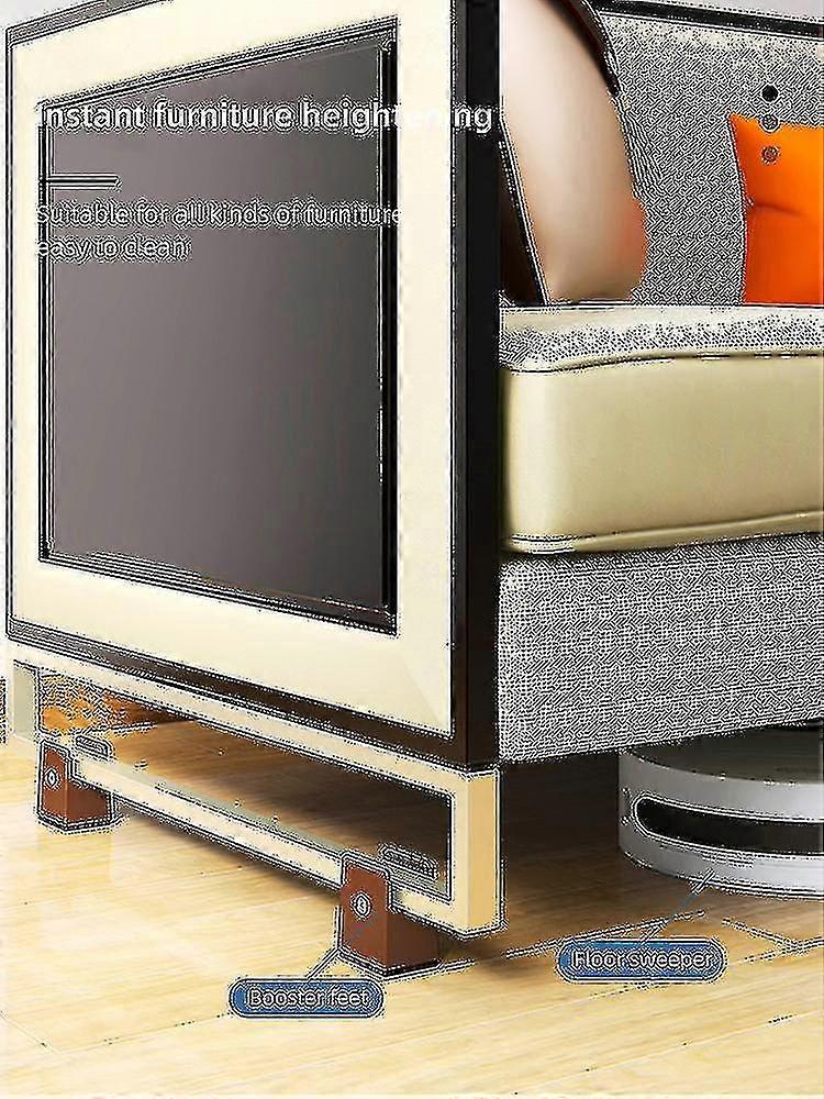 4x Bed Furniture Risers 5/10cm Heavy Duty Adjustable Desk Lifts Leg ...