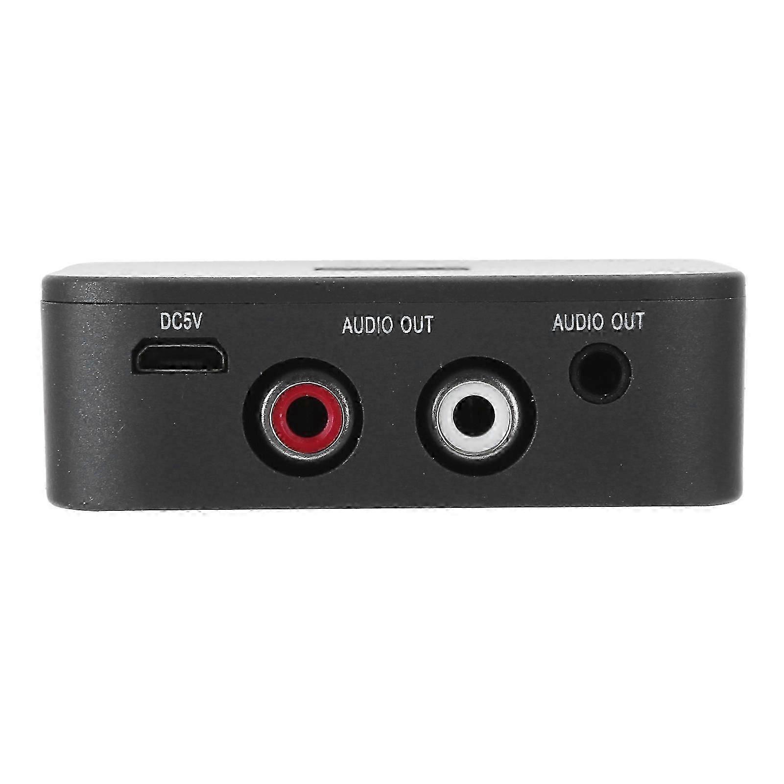 Bluetooth Rca Receiver 3.5mm Jack Aux Wireless Adapter Audio Receiver ...