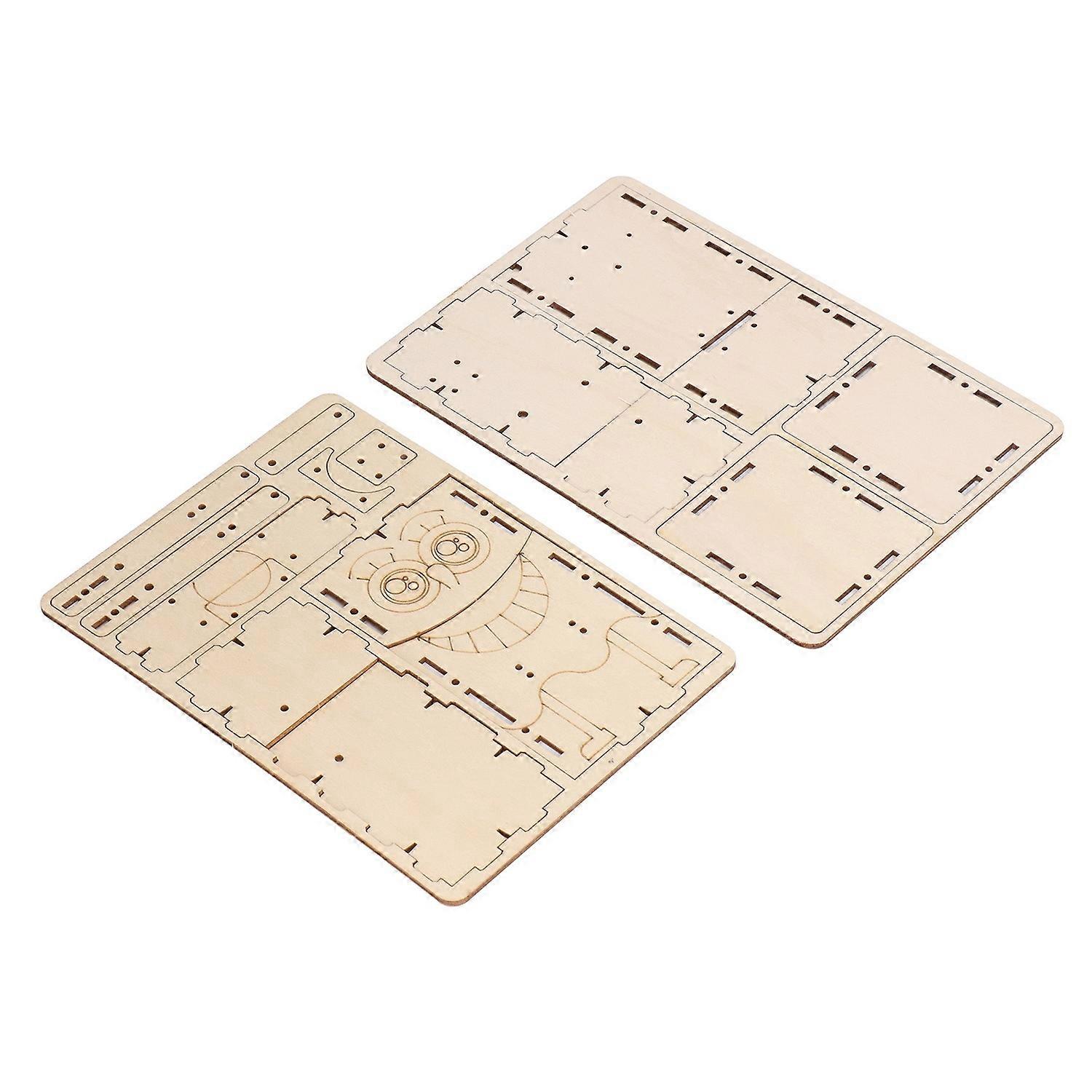 DIY Wooden Robot DIY Eating Coins Robot for Hinged Connection for ...