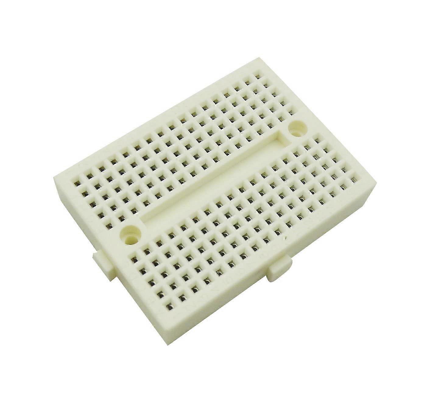 Breadboard Small White Prototype Board for Arduino Projects - 170 Tie ...