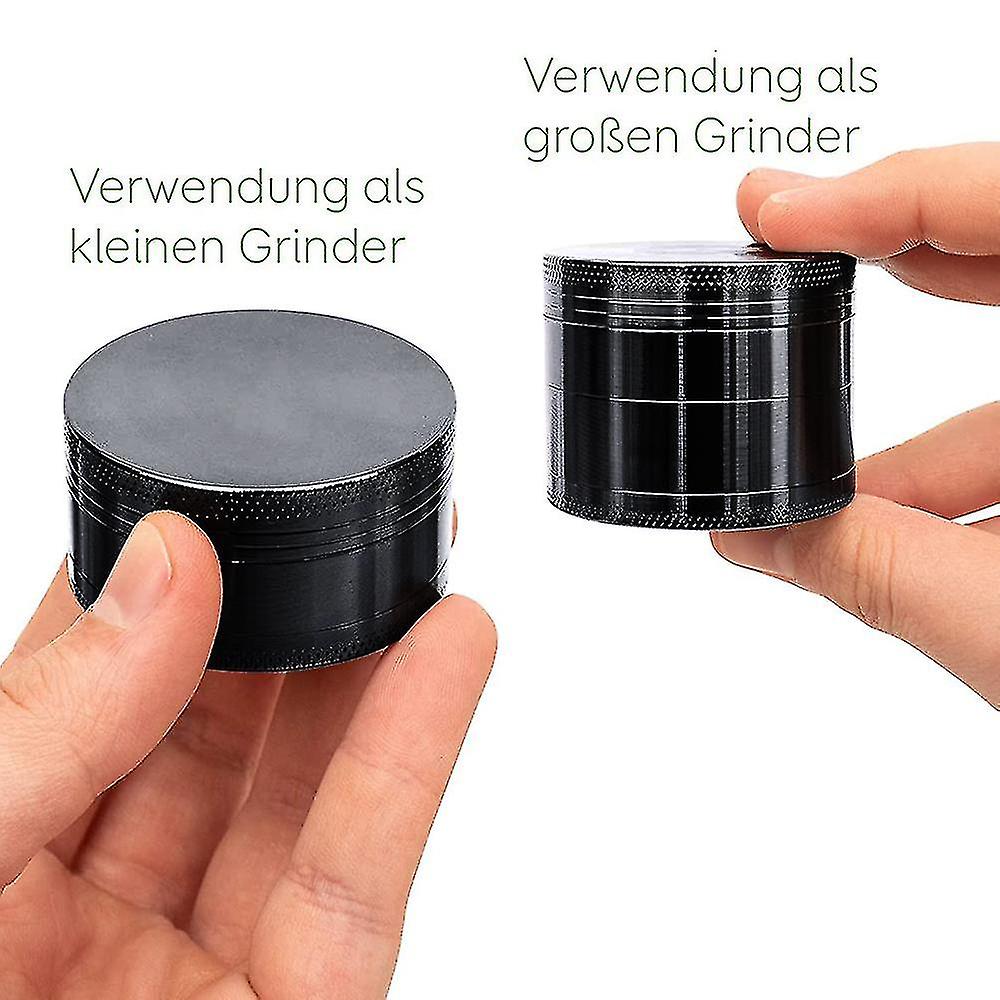 4-layer2" Herb Grinde, Zinc Alloy Manual Grinder, Spice Grinder | Fruugo UK