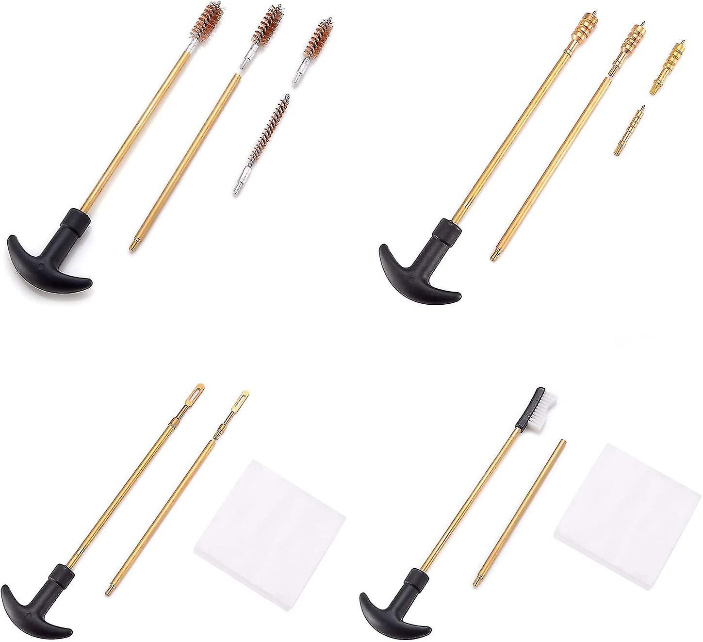 Universal Gun Cleaning Kit .22.357.38.9mm.45 Caliber Rifle Bronze Bore ...